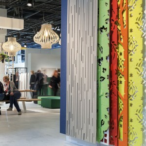 BuzziSpace BuzziFalls Birke | Raumteiler Wand Decke | Konfigurator