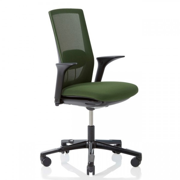 HAG FUTU MESH 1100 S Burostuhl waldgrun raumweltenheiss